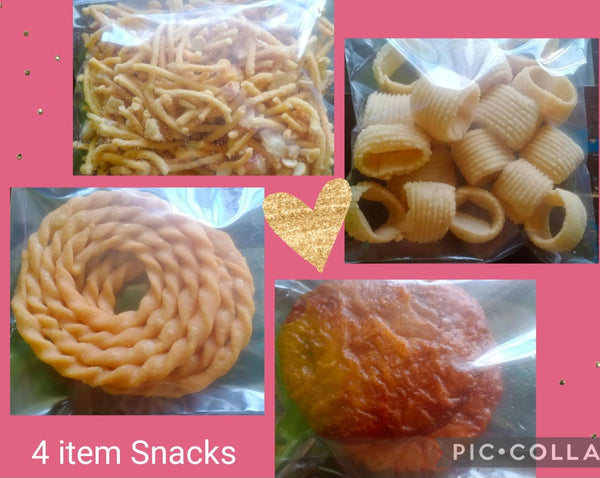 4-Item Snack Value pack/ Gift packs | Chettinad Snacks Online