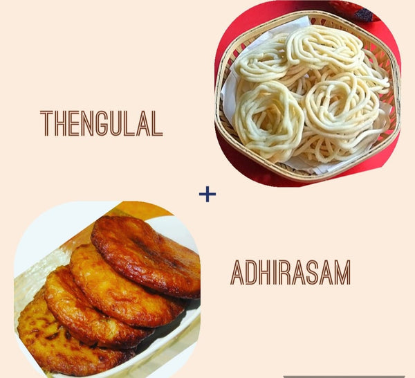Adhirasam+Thengulal/Murukku customer preference Pack | Chettinad Snacks ...